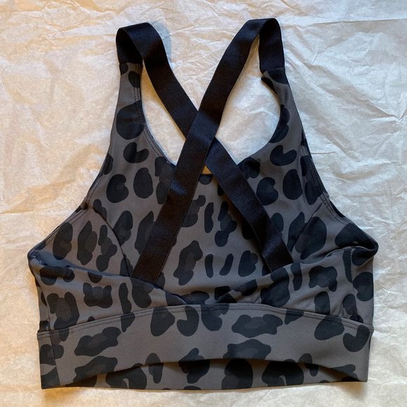 Savvi | Intimates & Sleepwear | Savvi Leopard Geo Sports Bra | Poshmark